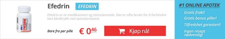 Kjøp Efedrin i Norge